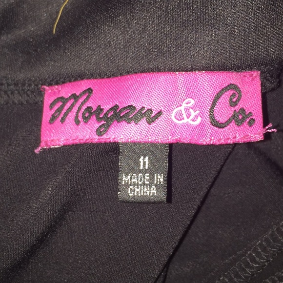 Morgan & Co. | Dresses | Black Promhomecoming Dress | Poshmark